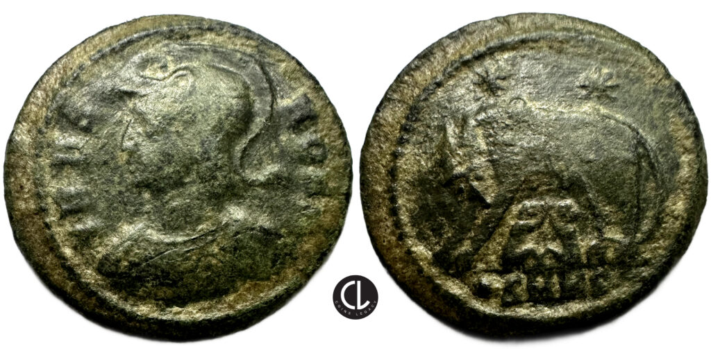 Commemorative Series, under Constantine I, AE Follis, Cyzicus Mint, 330 ...