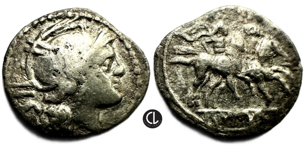 Anonymous, AR Sestertius, Rome Mint, Circa 211-208 BC - Dioscuri - RRR ...