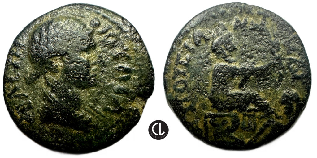 Cicilia, Augusta, Julia Augusta (Livia), AE Hemiassarion, Struck under ...